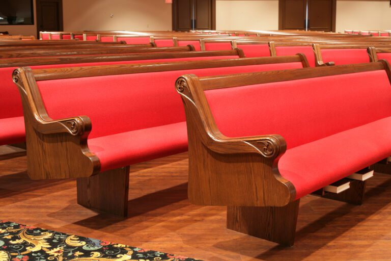 Buy Solid Oak Church Pews in Australia | Church Furniture