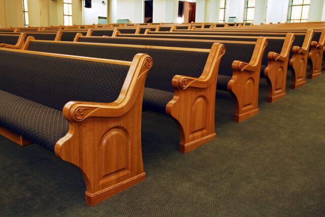 Buy Solid Oak Church Pews in Australia | Church Furniture