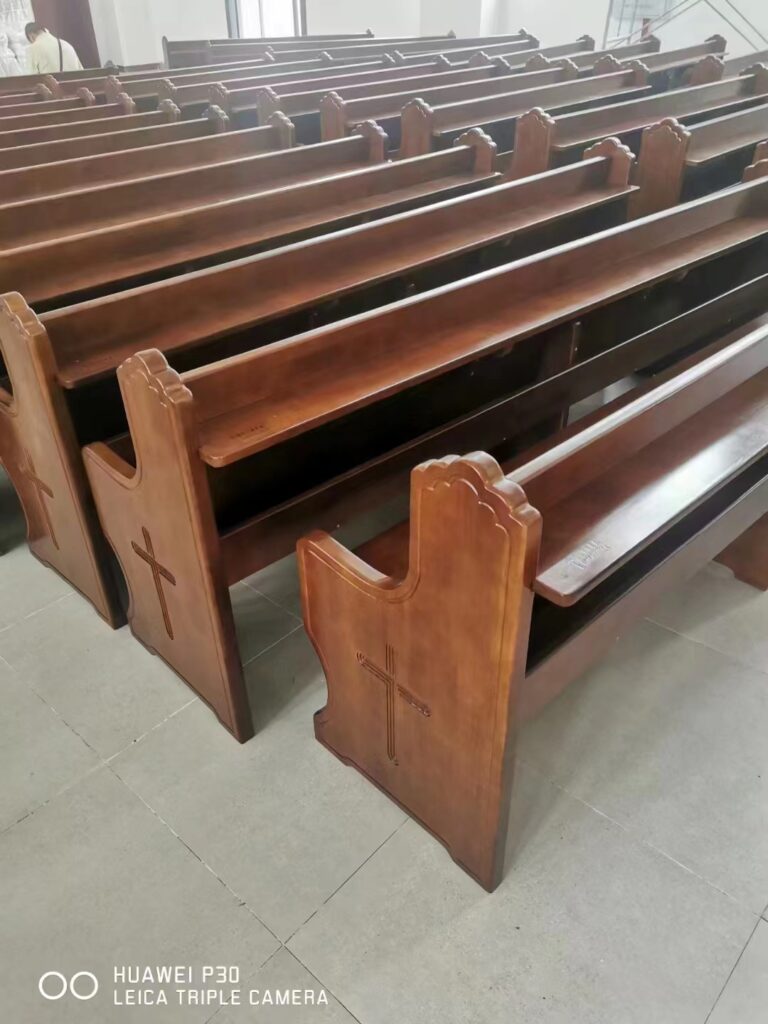 Buy Solid Oak Church Pews in Australia | Church Furniture